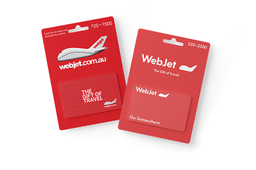 Webjet Gift Cards | Webjet AU